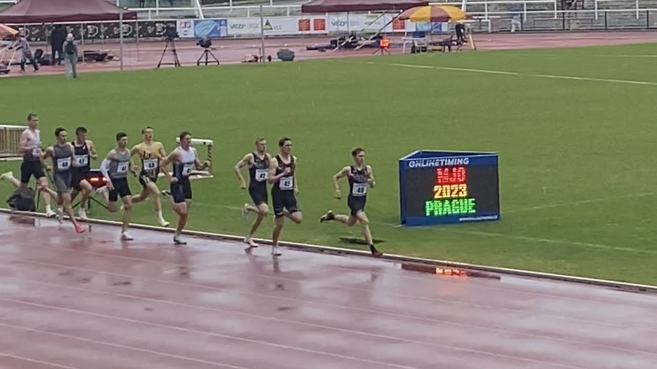 MEMORIÁL JOSEFA ODLOŽILA PŘEDPROGRAM - 800m pacing - ADAM KOSINA - YouTube