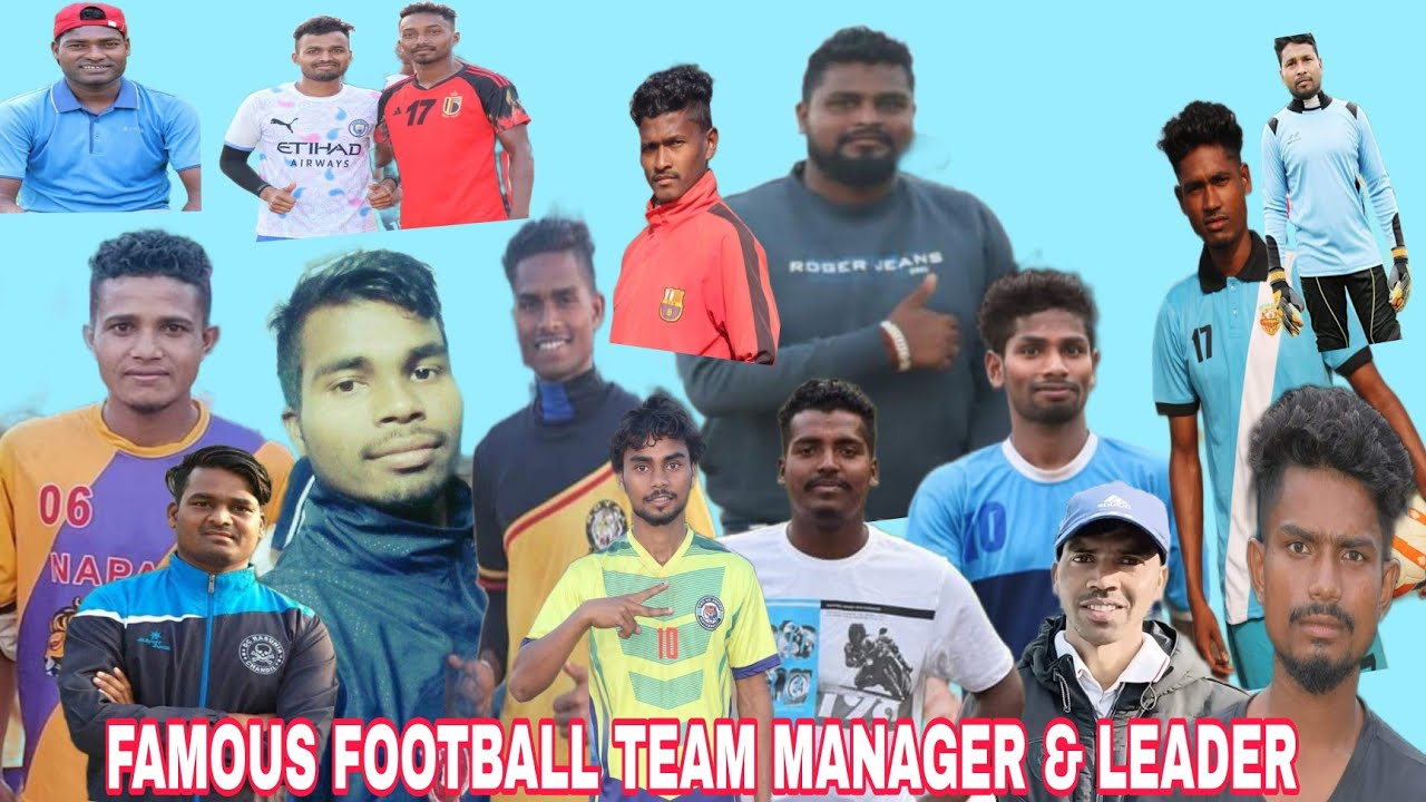 Famous Football Team Manager & Leader's || Aarav Sporting - YouTube