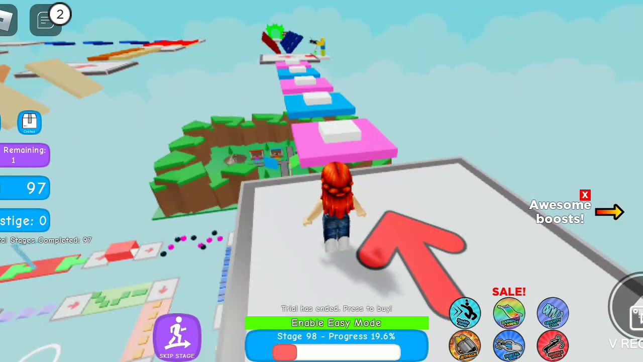 Mega fun obby (episode 3) - YouTube