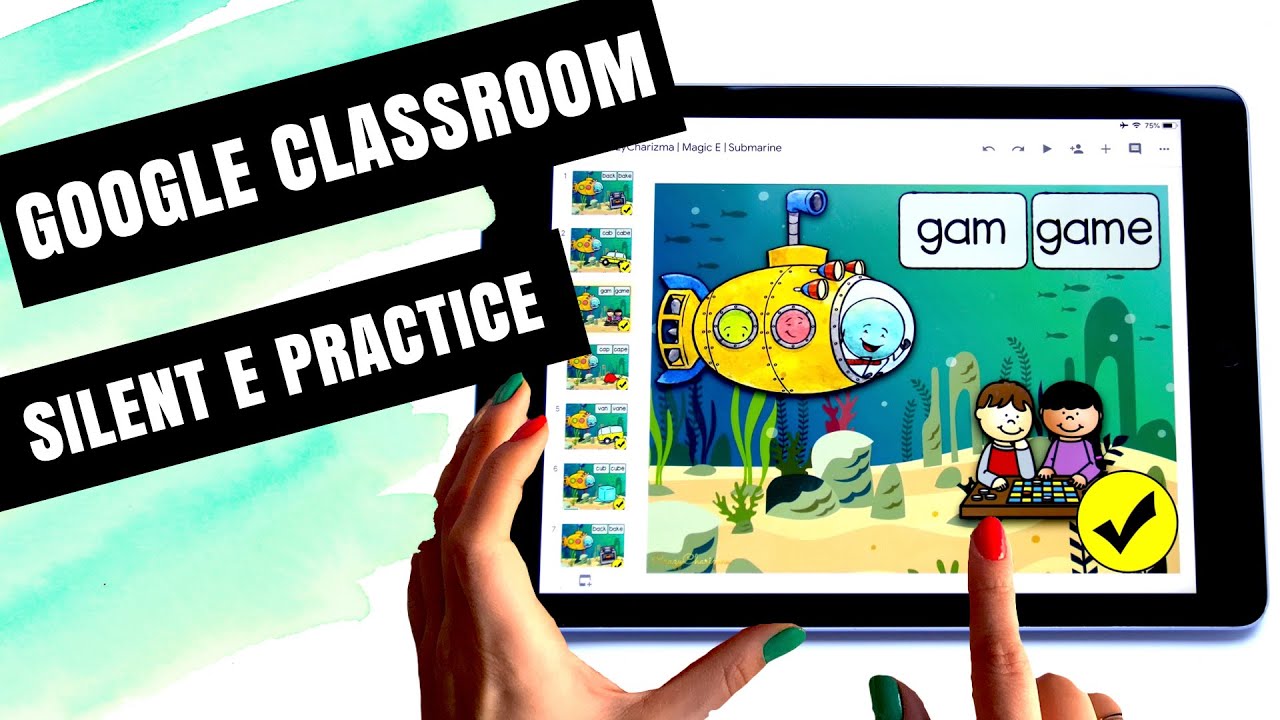 SILENT E CVCe Words Activities Game Practice for Google Classroom ...