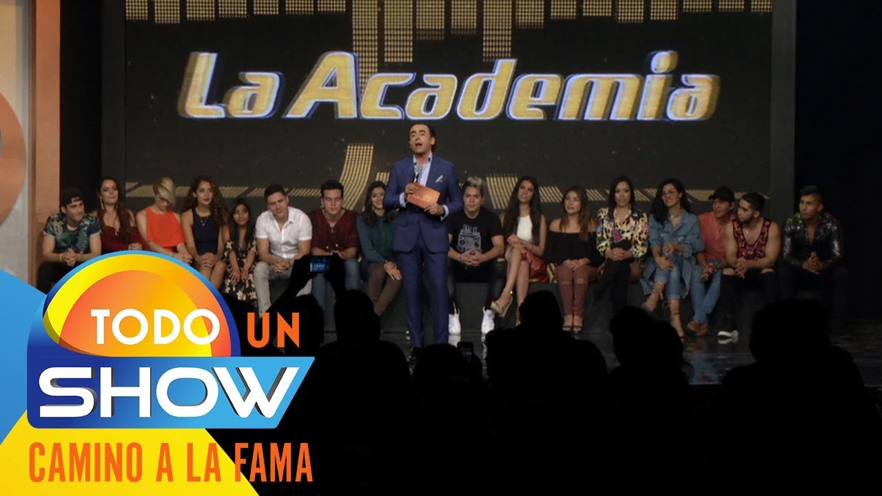 ¡Así arranca La Academia 2018! | Todo un show - YouTube