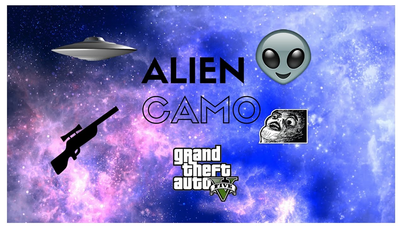 Secret alien camo easter egg in GTA 5 - YouTube
