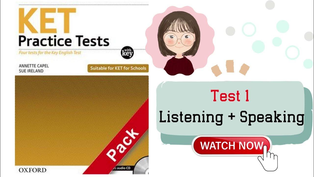 KET practice tests - Test 1 - Listening + Speaking (sample questions ...