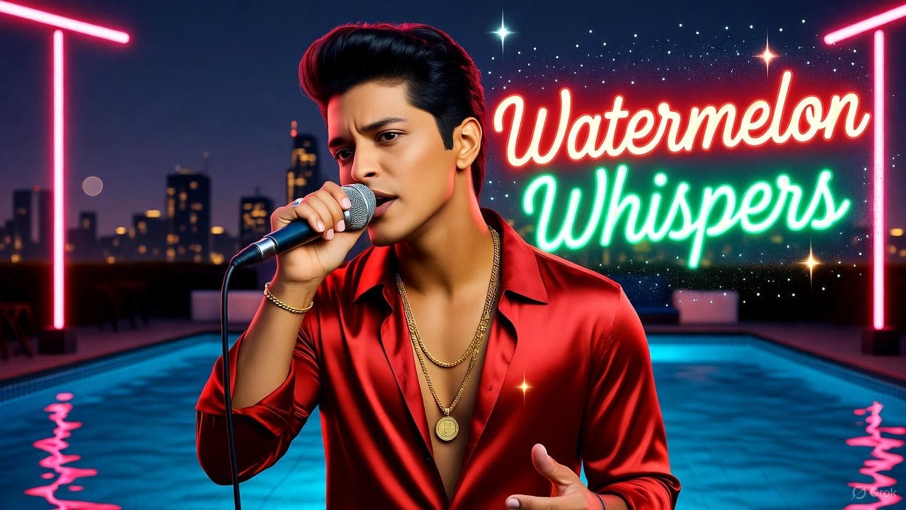 🕯️ 🍉 Bruno Mars – Watermelon Whispers | Sweet Heat & Midnight ...