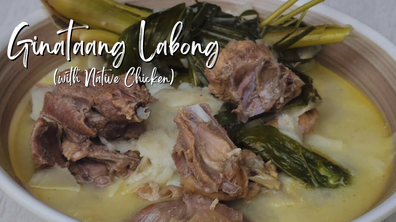 Ginataang Labong with Native Chicken - YouTube