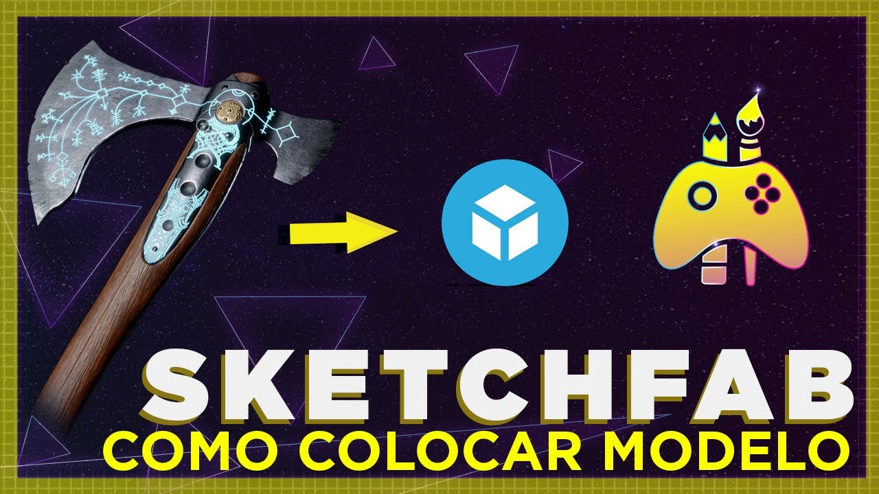 Como colocar modelo no Sketchfab l Dicas Gerais #019 - YouTube