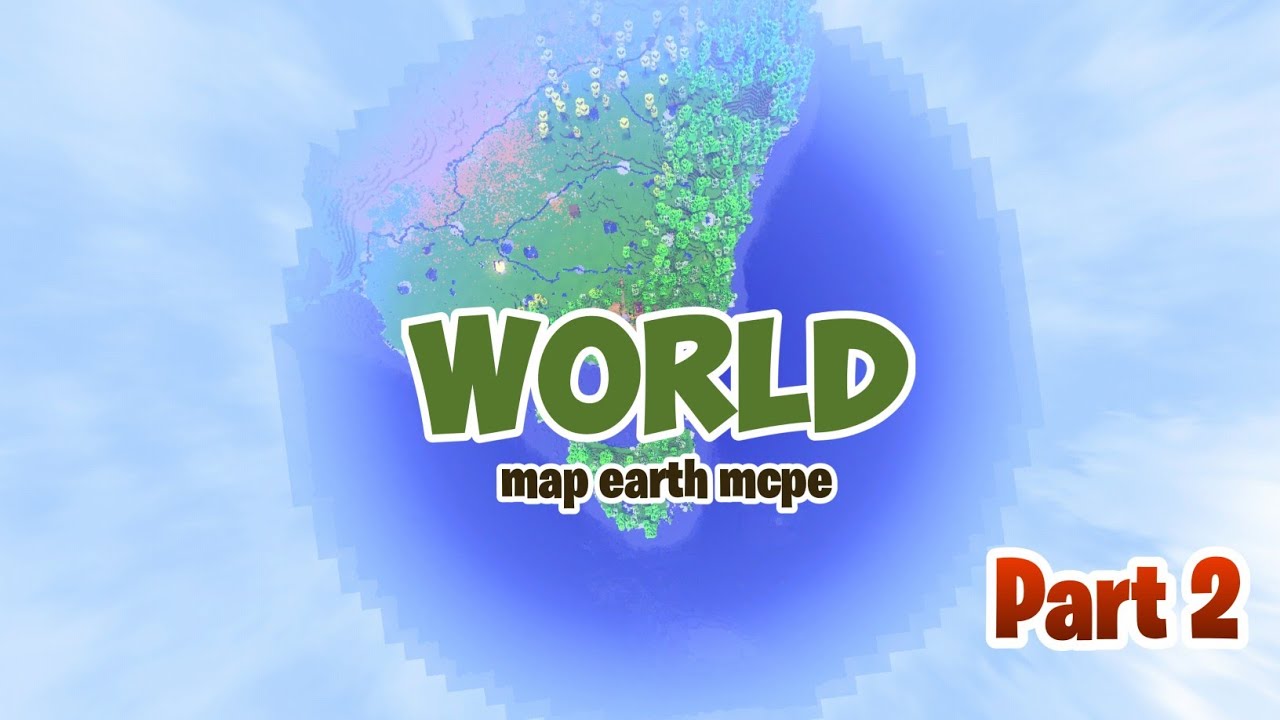 Bagaimana jadinya jika world di mcpe adalah Seed dari bumi : review map ...