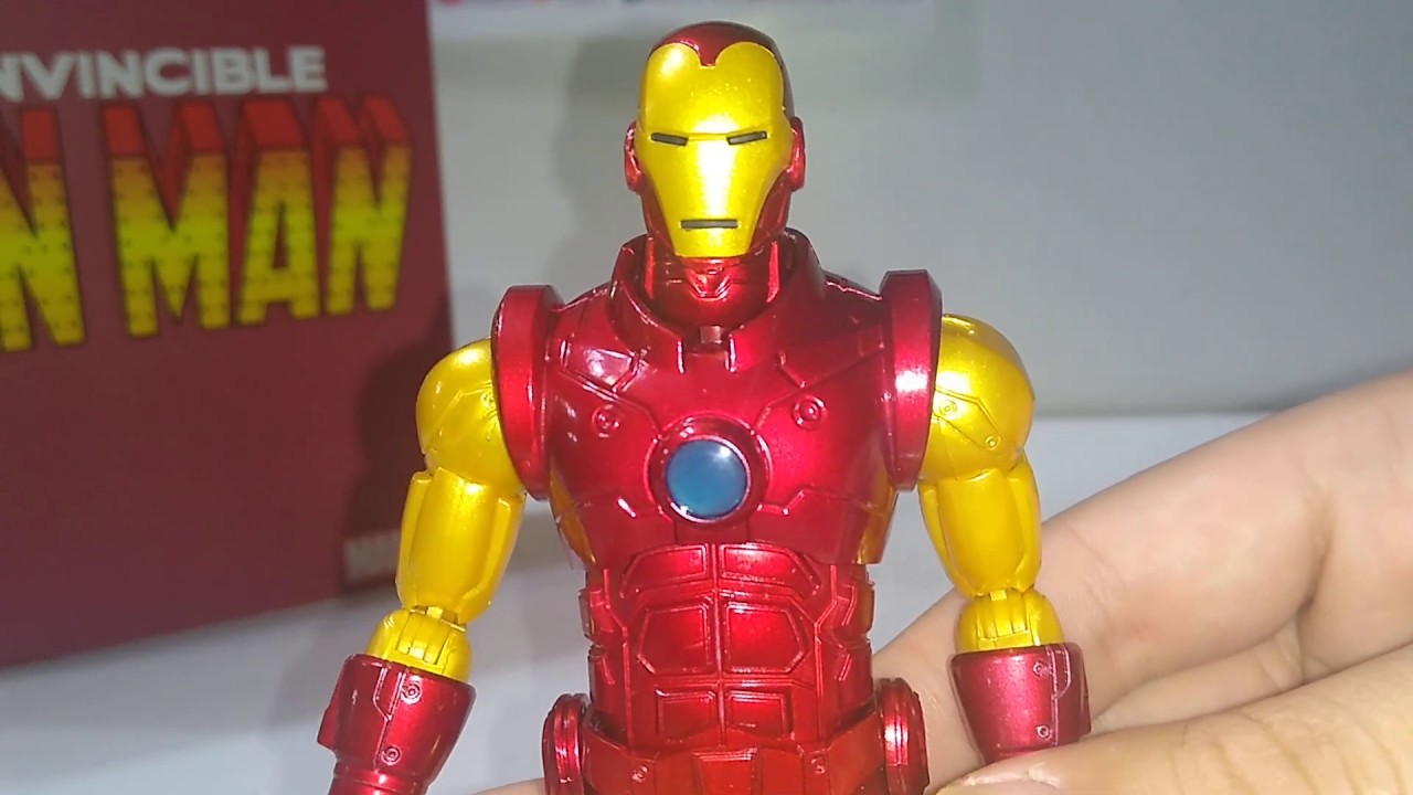 Unboxing video Review en Español de mezco one:12 the invincible iron ...
