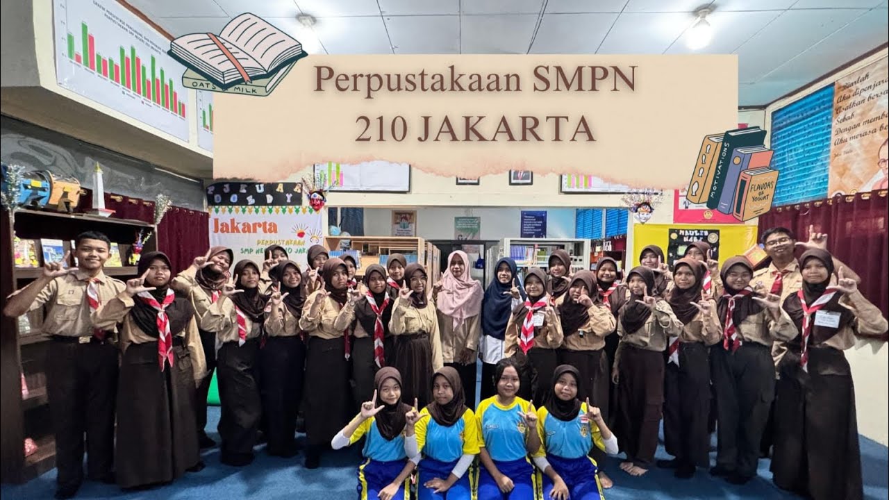 Profil Perpustakaan SMPN 210 Jakarta - YouTube