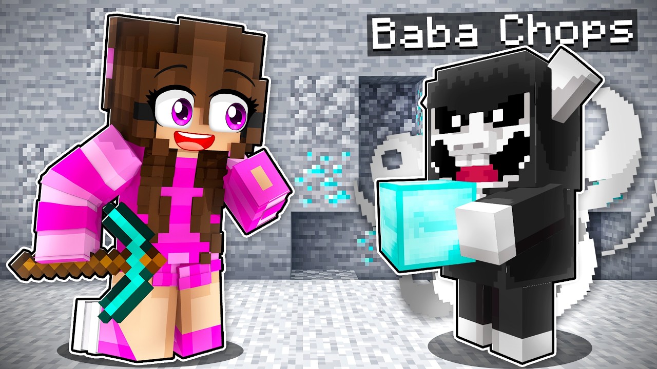 Playing Minecraft as a HELPFUL BABA CHOPS! - YouTube