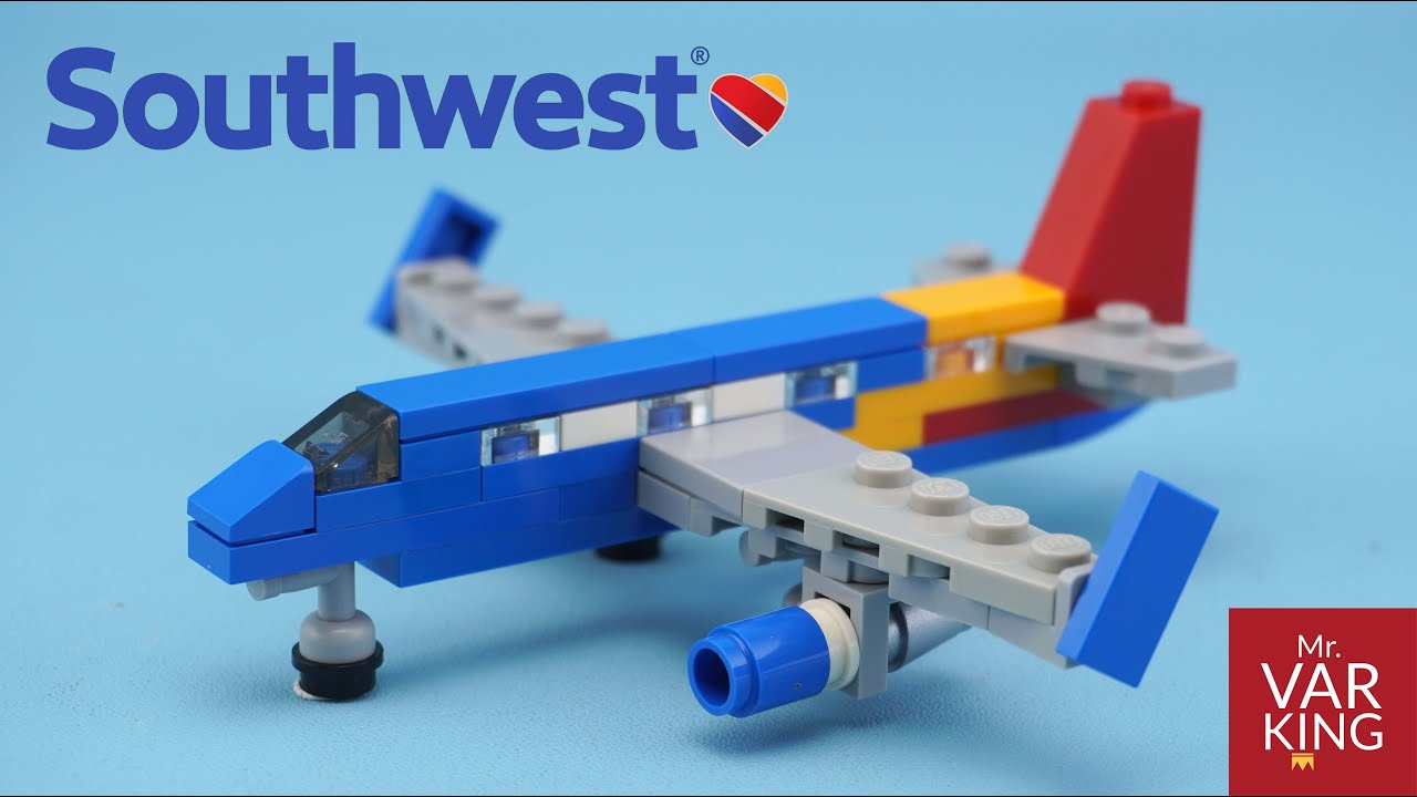LEGO Tutorial Boeing 737 Southwest Livery - YouTube