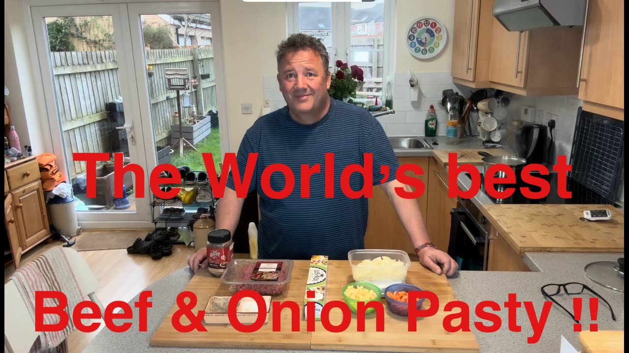 The most delicious Beef and Onion pasty... Proper Job !! - YouTube