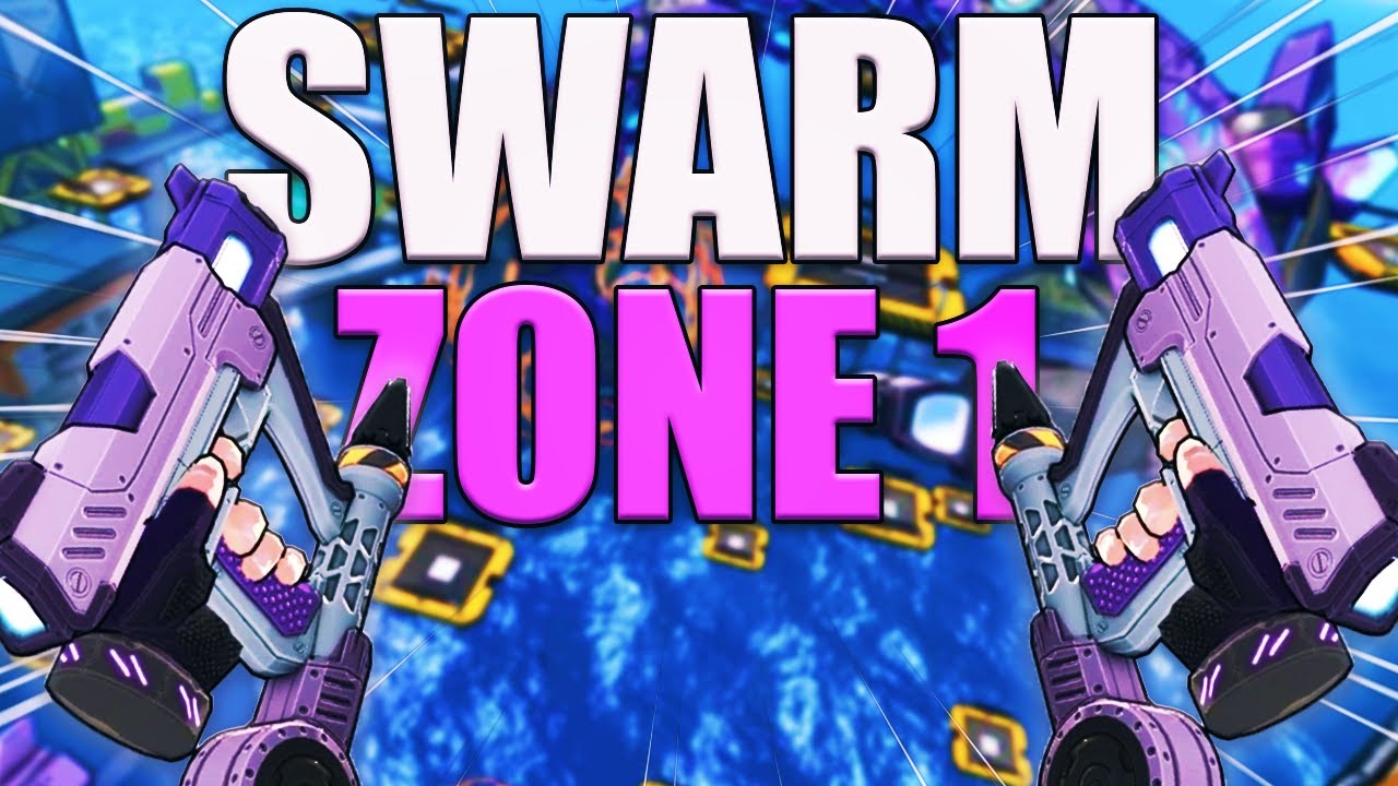 TRYING OUT SWARM A NEW ARCADE SHOOTER - YouTube