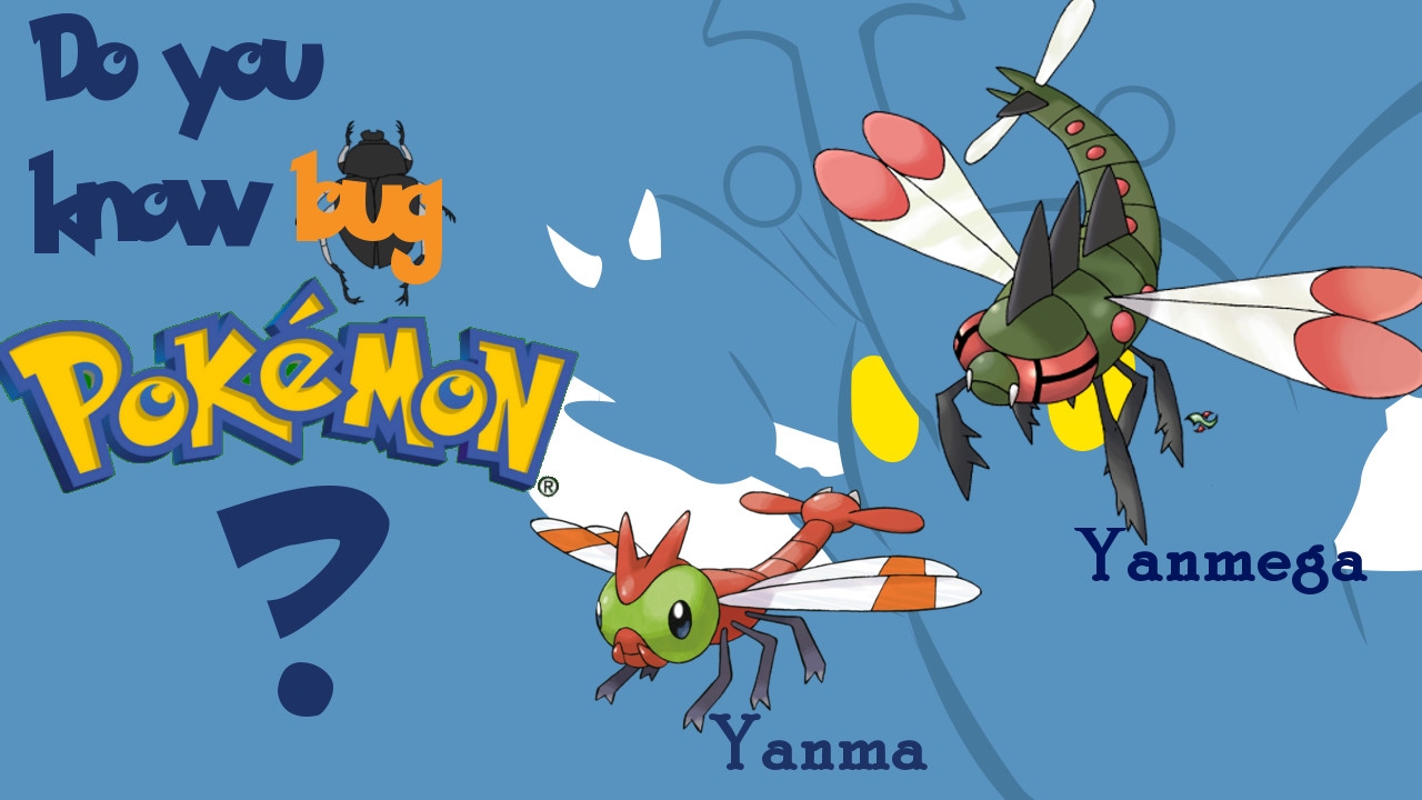 Do you know bug pokemon? - N° 193 - 469 Dragonfly - YouTube