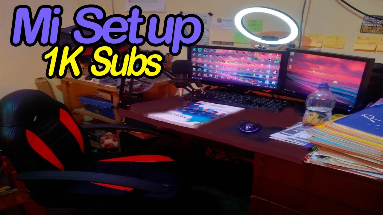 mi SETUP y CUARTO gaymer ESPECIAL 1K SUBS ¿Qué componentes tengo ...