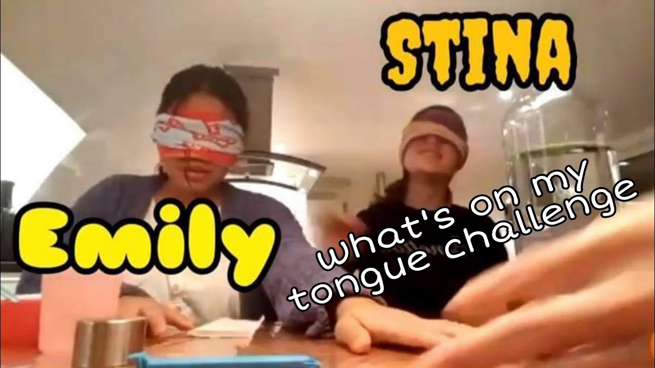 what's on my tongue challenge || challenge accepted - YouTube