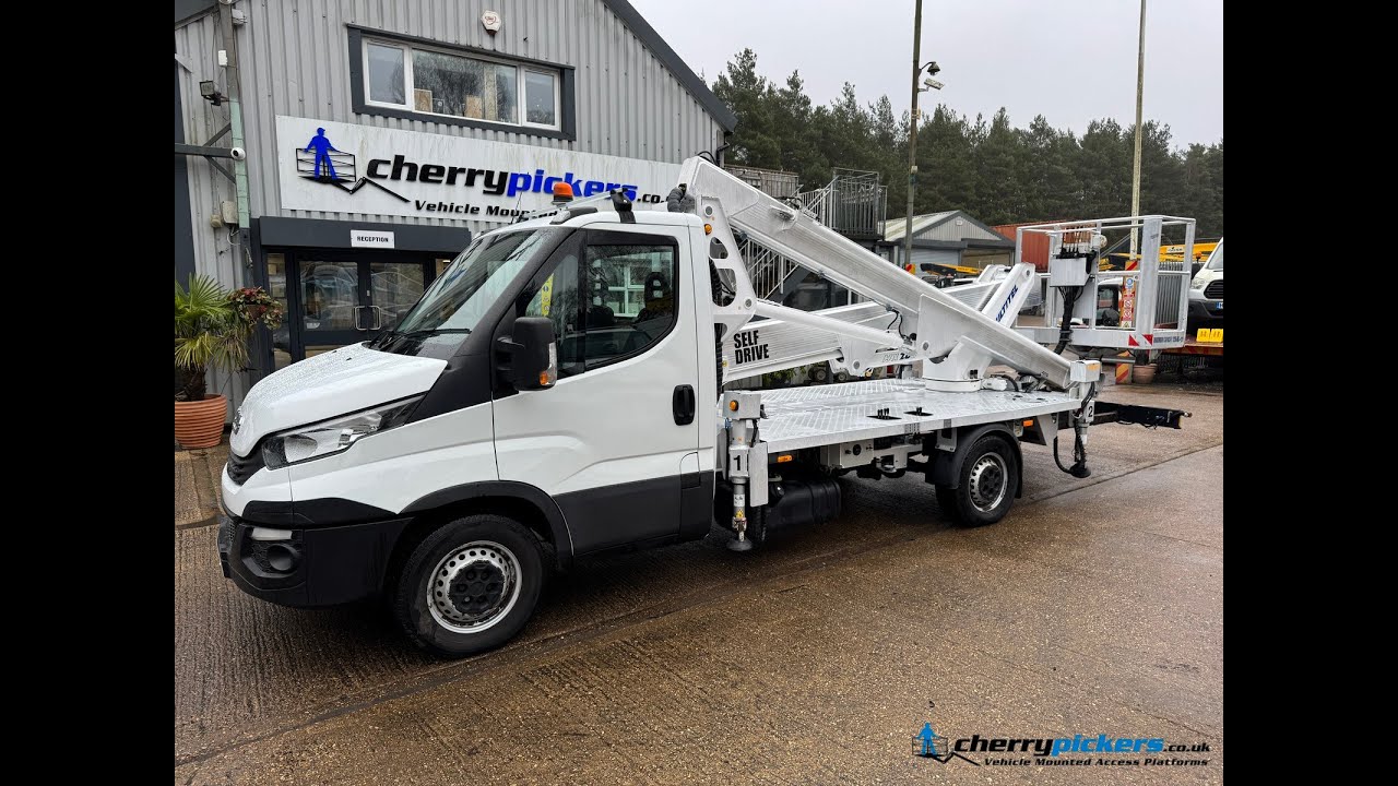 2018 - 2019 Iveco Daily Multitel HX200 Access Platform Cherry Picker ...