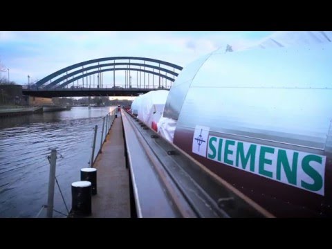 The Beni Suef gas turbines leave from Berlin