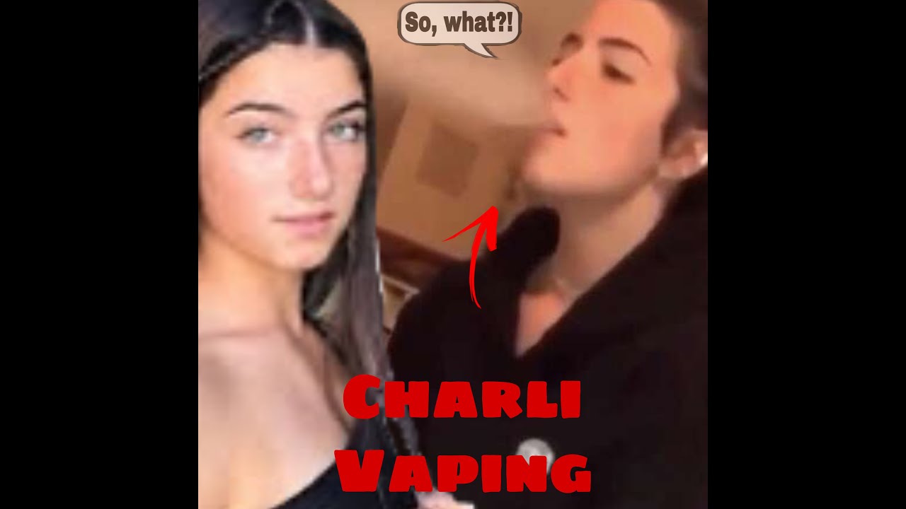 Fans CALLS OUT Charli D'amelio OVER VAPING?! - YouTube