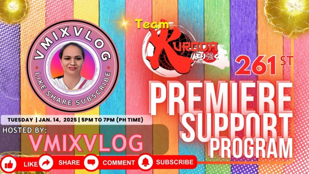 #261ST TEAM KURODA PREMIER SUPPORT PROGRAM BATCH 2 - YouTube