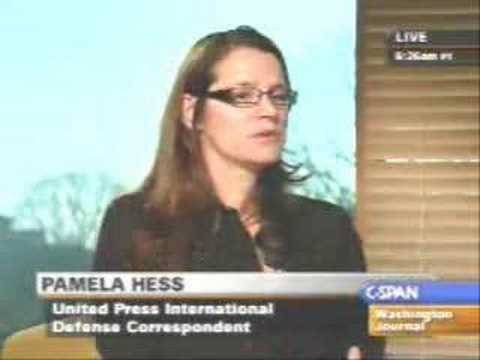 C-Span Pamela Hess On Iraq - YouTube