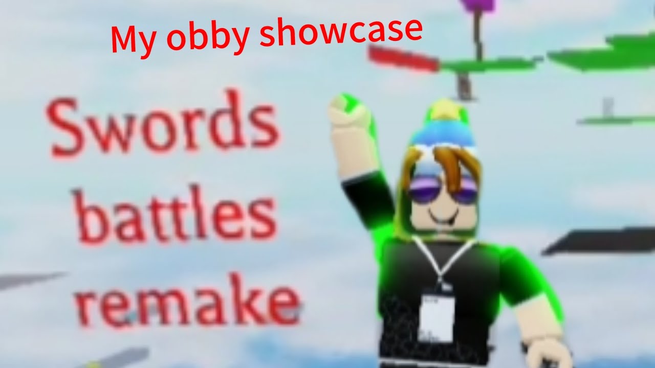 My Obby Creator obby: Sword Battles/showcase - YouTube