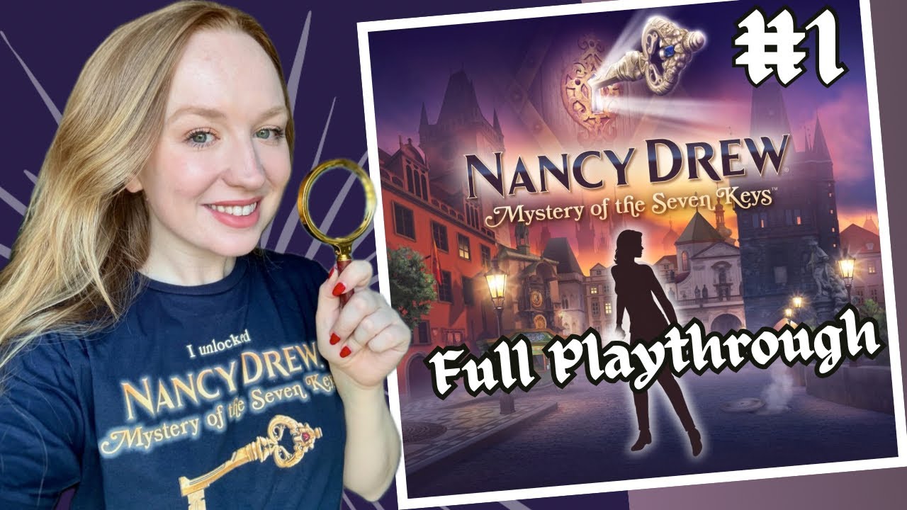 Nancy Drew: The Mystery of the Seven Keys FULL PLAYTHROUGH [Episode 1 ...