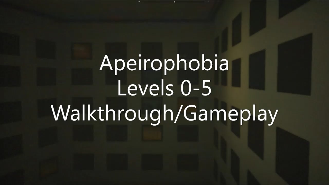 Apeirophobia Levels 0-5 walkthrough. - YouTube