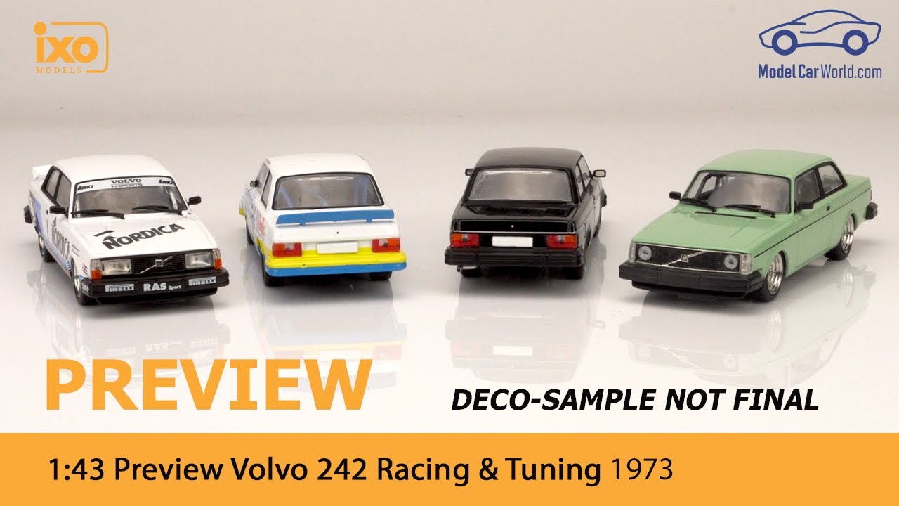 117 IXO 1 43 Preview Volvo 242 Racing & Tuning - YouTube