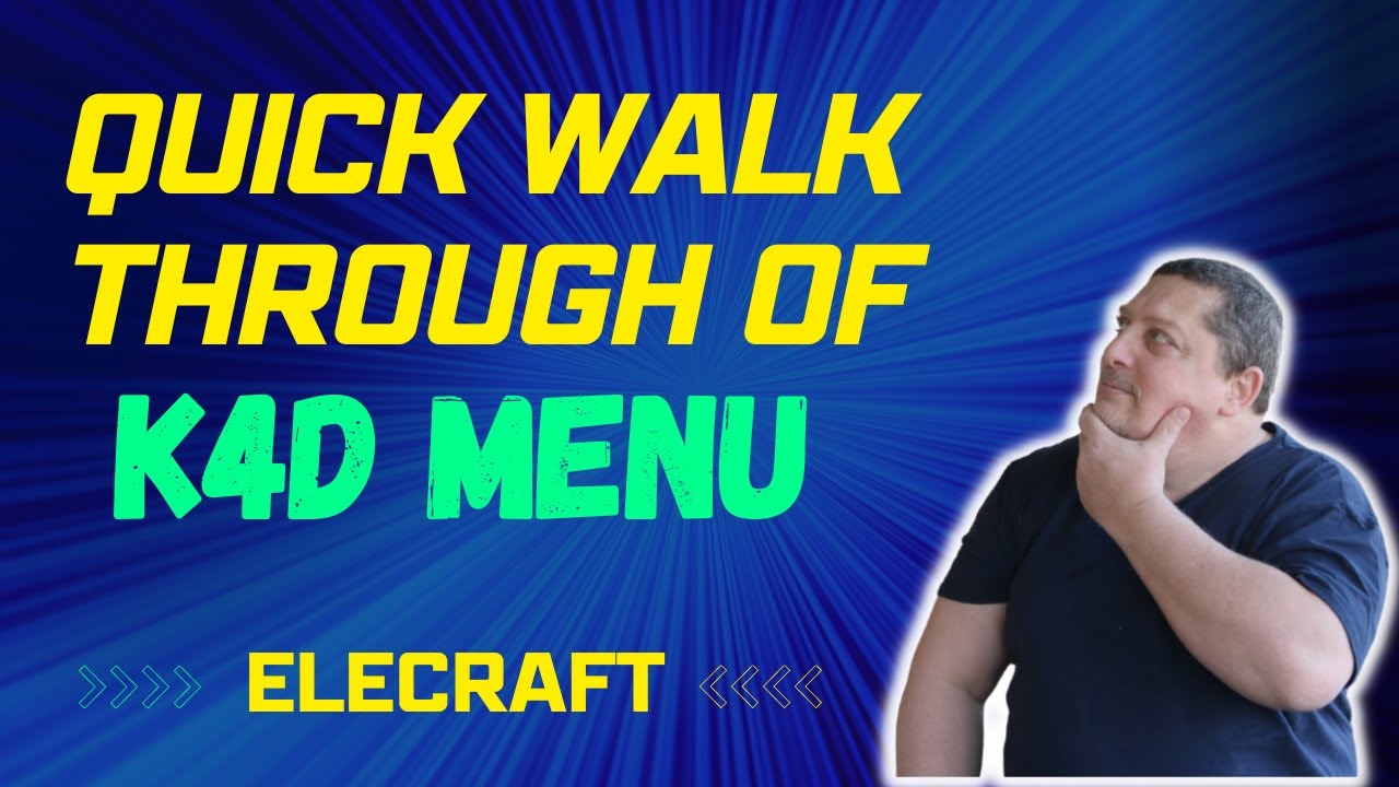 QUICK WALK THROUGH OF K4D MENU / ELECRAFT K4D MENU - YouTube