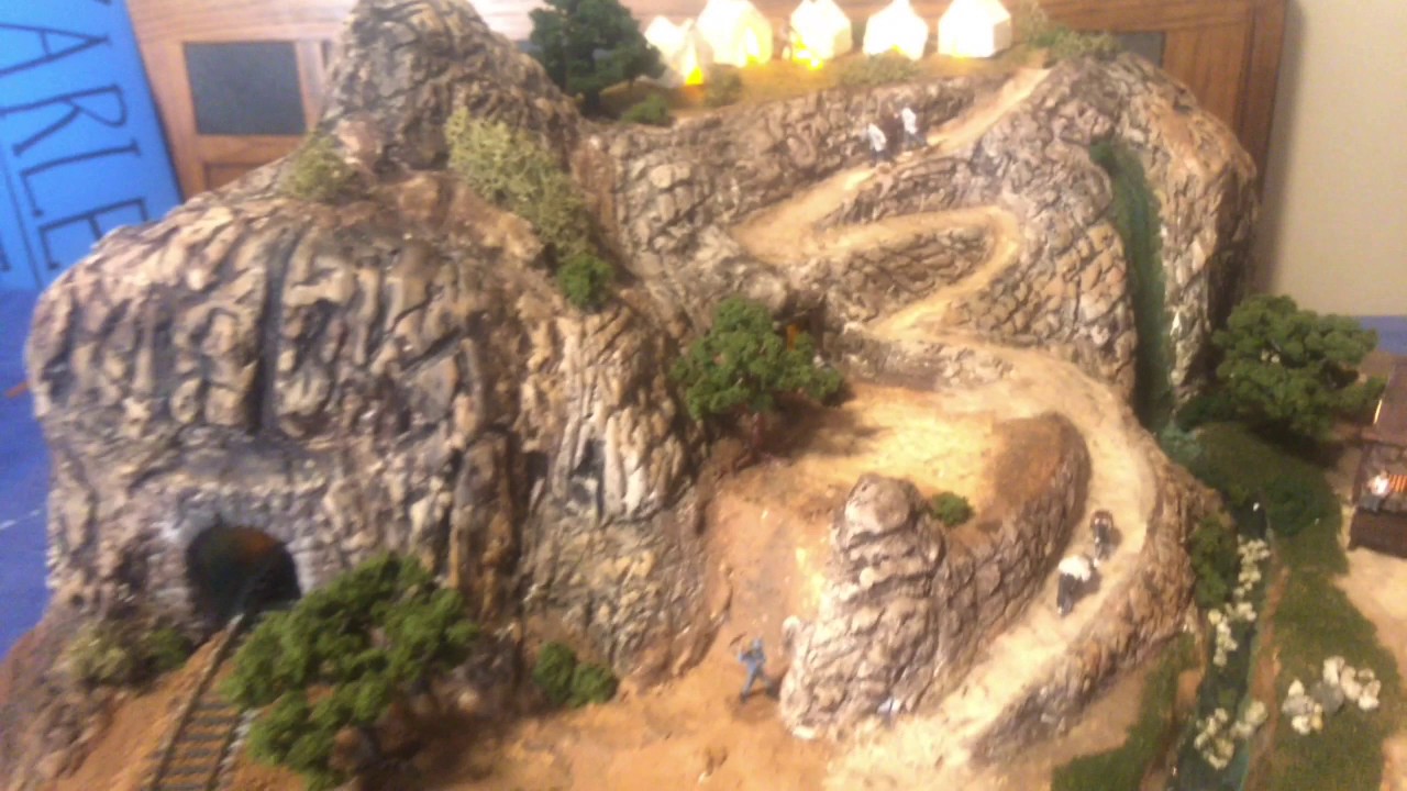 HO scale pizza layout - YouTube