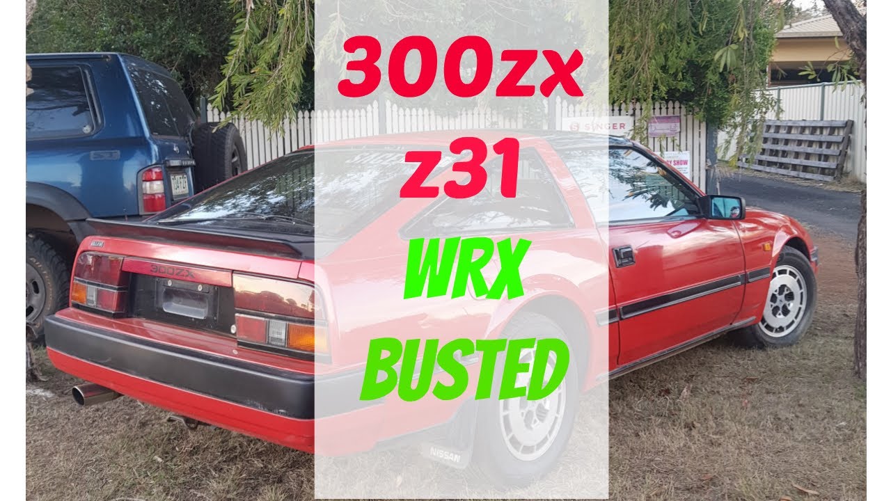 kingatow crew // nissan 300zx z31 turbo super clean and black subaru ...