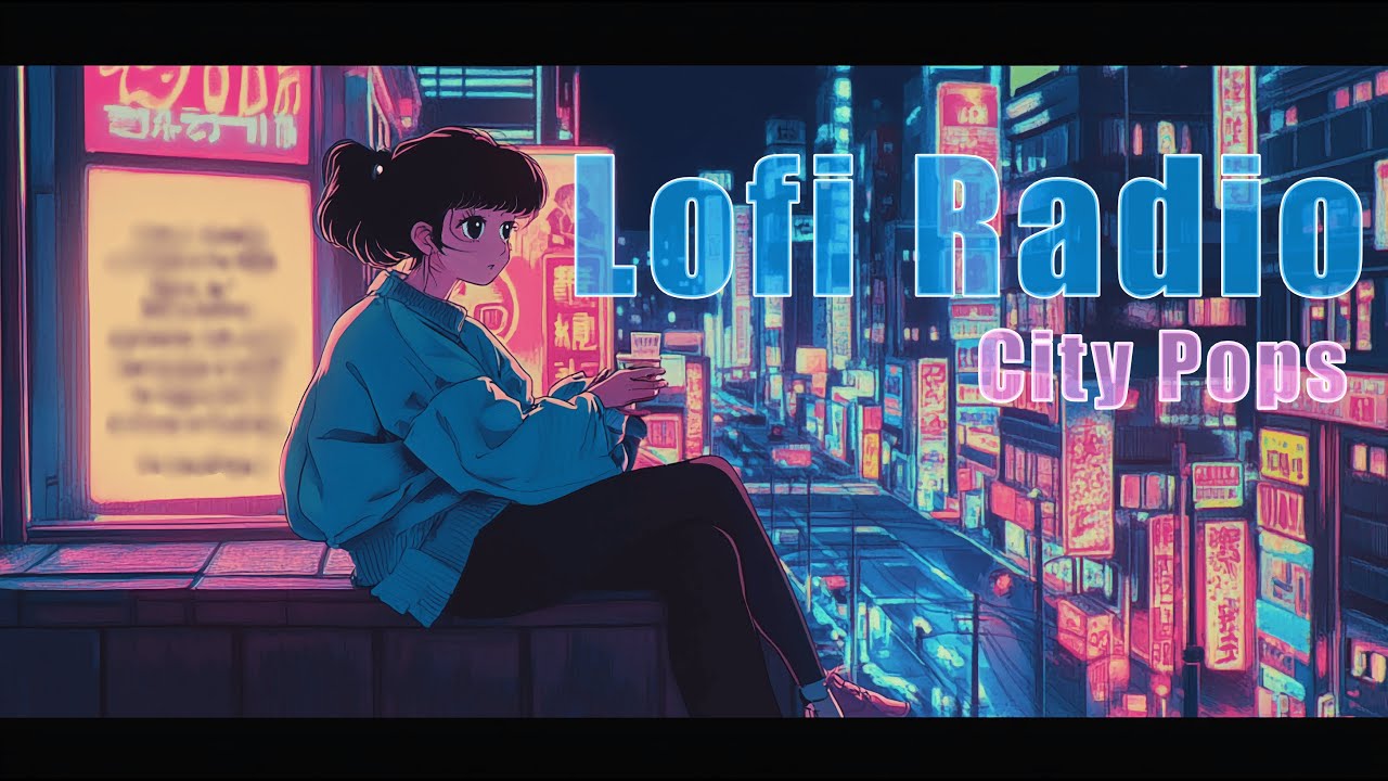 80's Lofi＆Chill Beats Radio🌠Neon-lit Nights in the City - ネオンに照らされた夜の都会 - YouTube