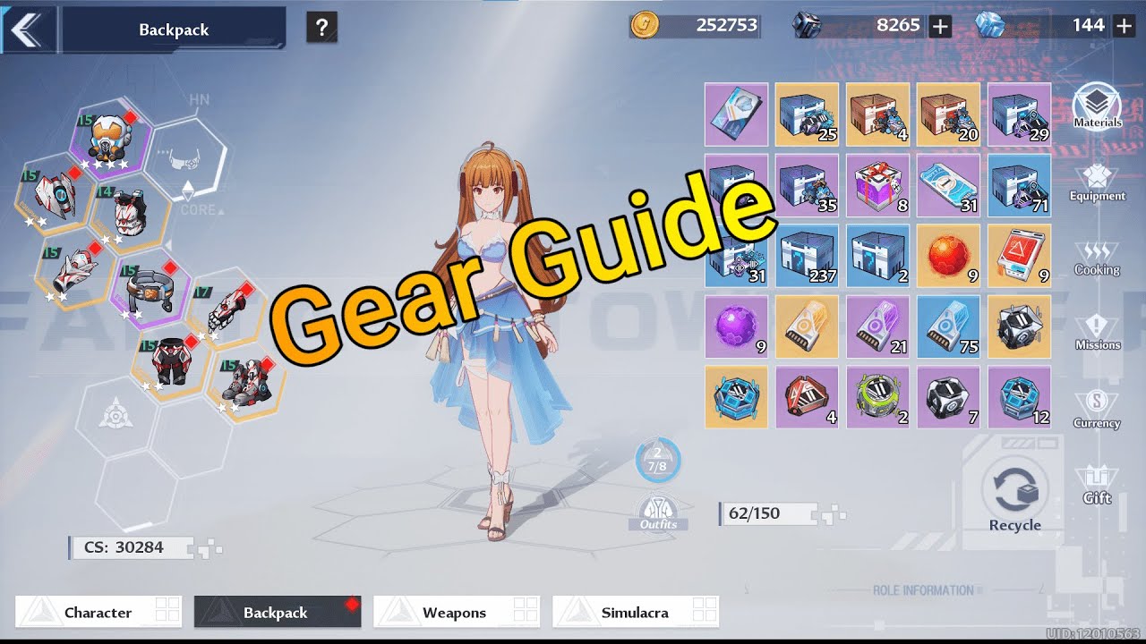 Tower of Fantasy Gear Guide - YouTube