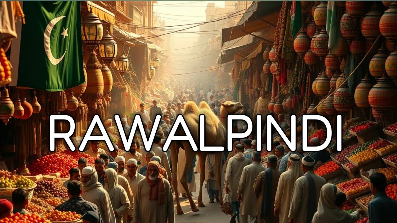 🇵🇰PAKISTAN RAWALPINDI - Raja Bazar Walking tour - 4k 2024 - YouTube