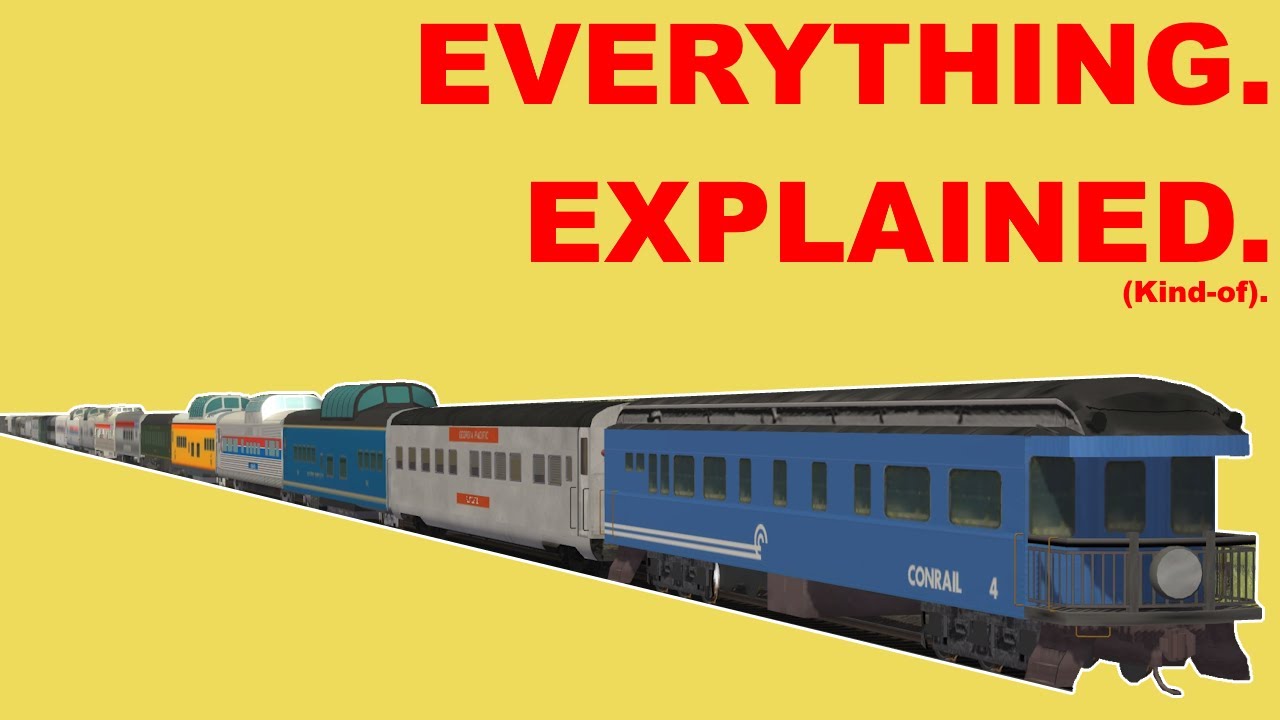 Wacky Excursion Train Consist But Everything Is Explained - YouTube