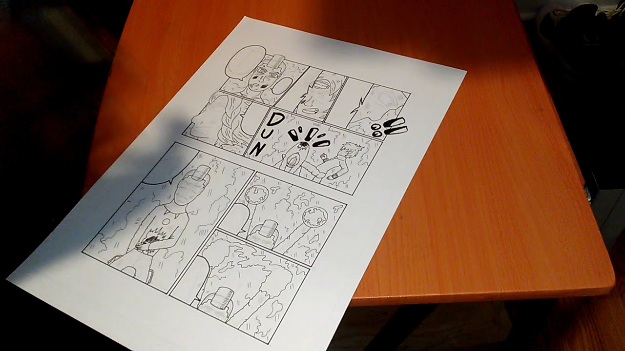 How to panel a manga/comic page - YouTube