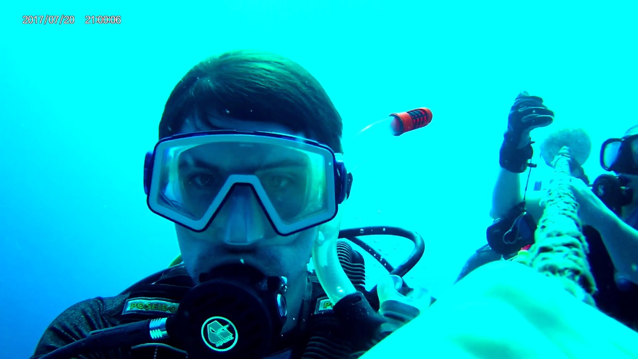 Ascent from dive on USCG Duane (RAW UNEDITED) - YouTube