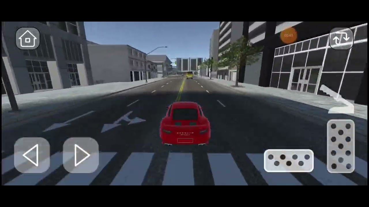 Red colour Ferrari X3 racing drifting simulator game Android games play ...