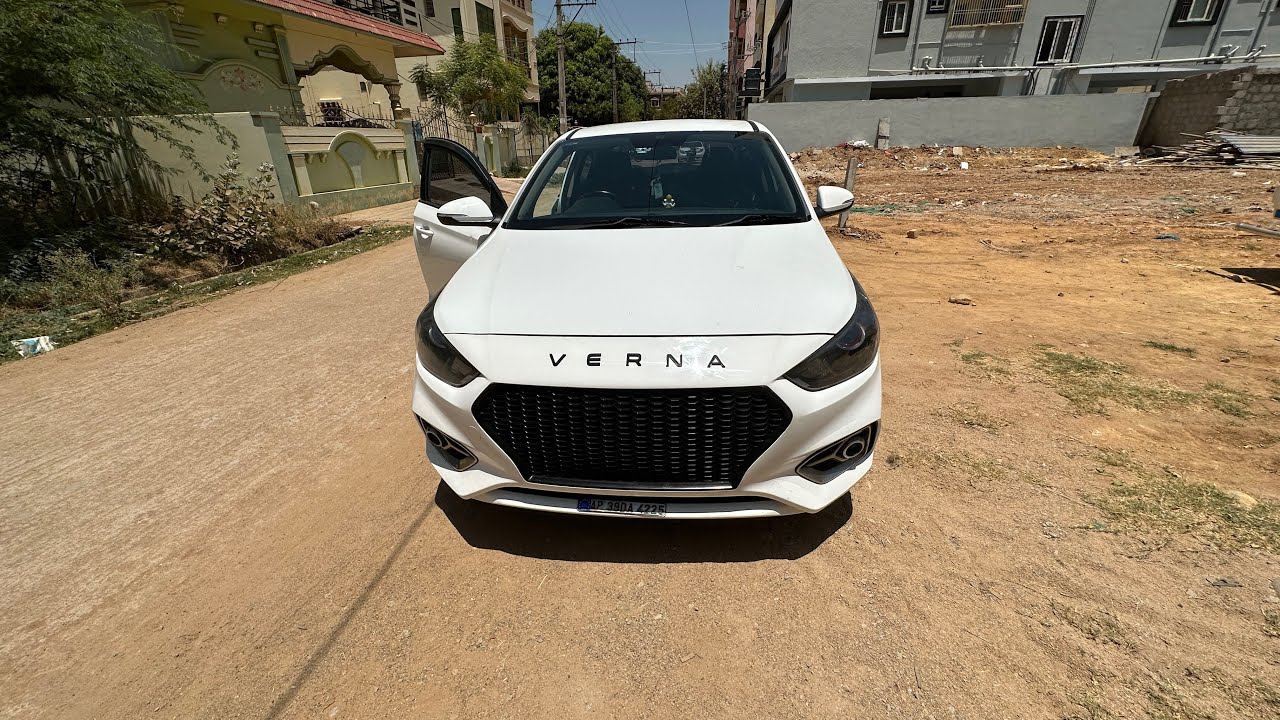 #HYUNDAI VERNA MODLE 2019(8328186215)SHOWROOM TRACK INVOICE OWNER ...