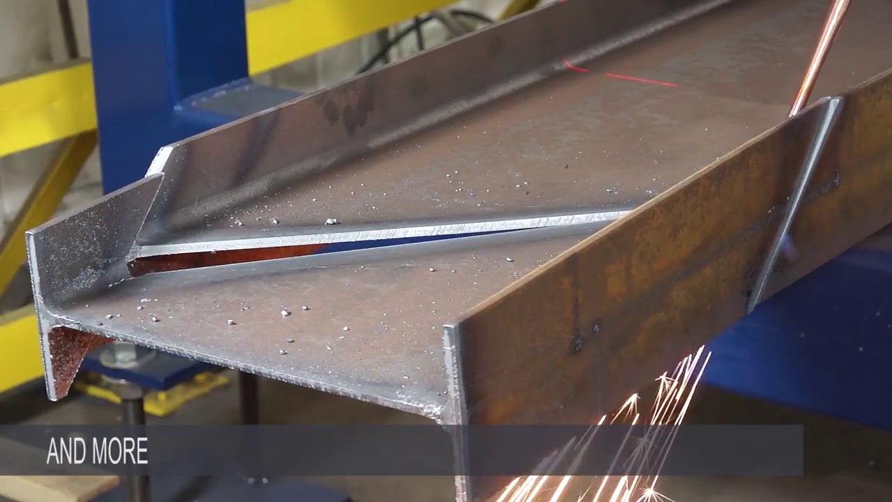 Ocean Liberator CNC Beam Coper - Highlight Reel - YouTube