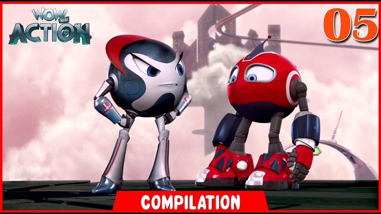Rollbots | Compilation - 05 | Action series for kids| 3D cartoons ...