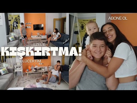 EZEL' E BÜYÜK KIŞKIRTMA! ÇILDIRDI | Temizlik  ❓