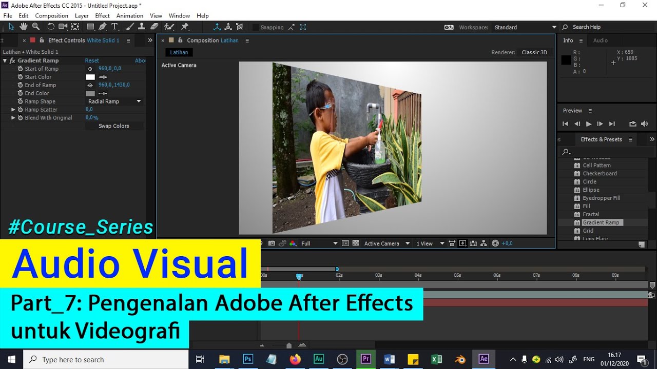 Audio Visual #7 | Pengenalan Adobe After Effects dalam Videografi - YouTube