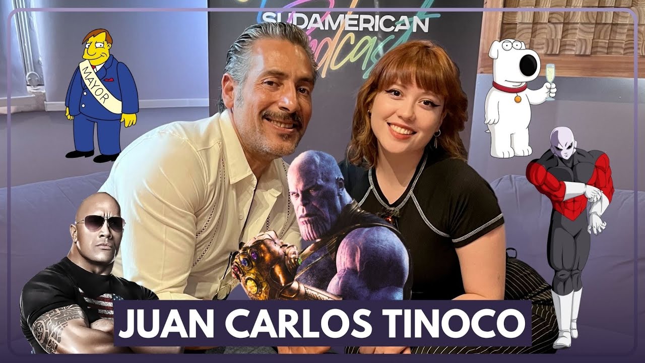 DETRÁS DEL PERSONAJE con JUAN CARLOS TINOCO voz de THANOS - YouTube