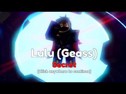 ([💥UPD] Anime Adventures)Trading for Lelouch (Lulu) - YouTube