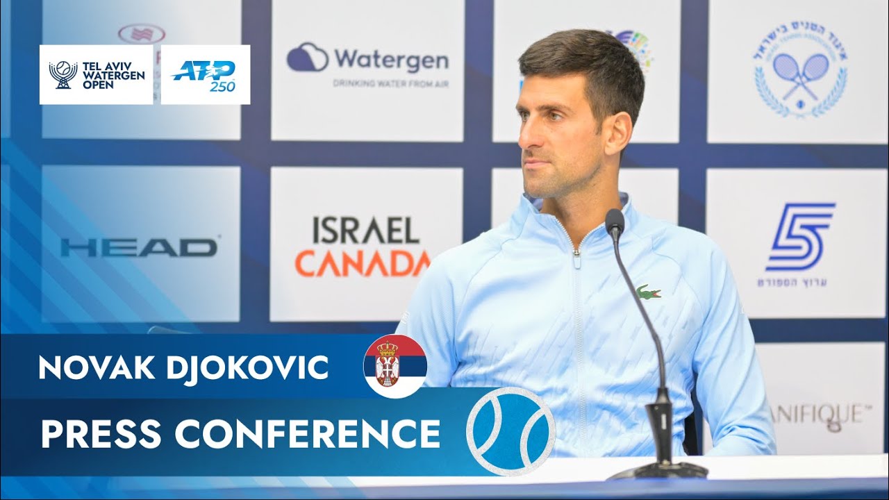 Novak Djokovic Press Conference - YouTube