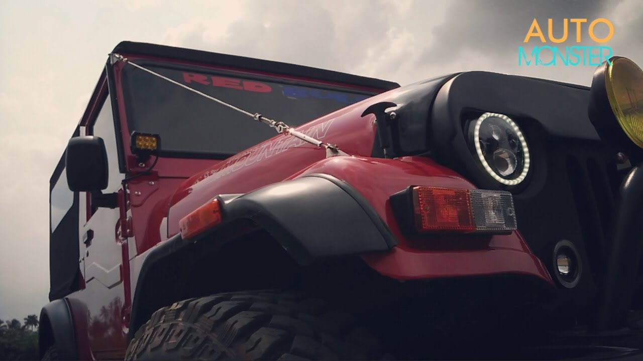 THAR OFF ROAD - MAHINDRA THAR 4x4 CRDe MODIFICATIONS - AUTO MONSTER ...