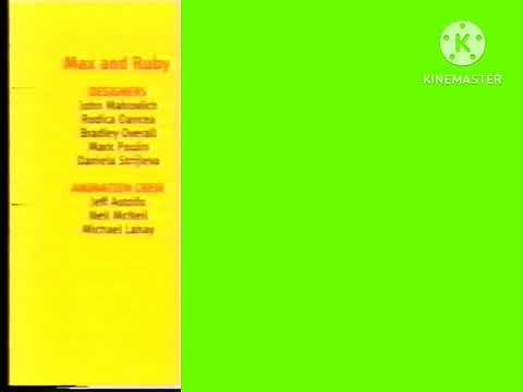 Nick Jr. Split Screen Credits Template (W/Max and Ruby Credits) (2004 ...