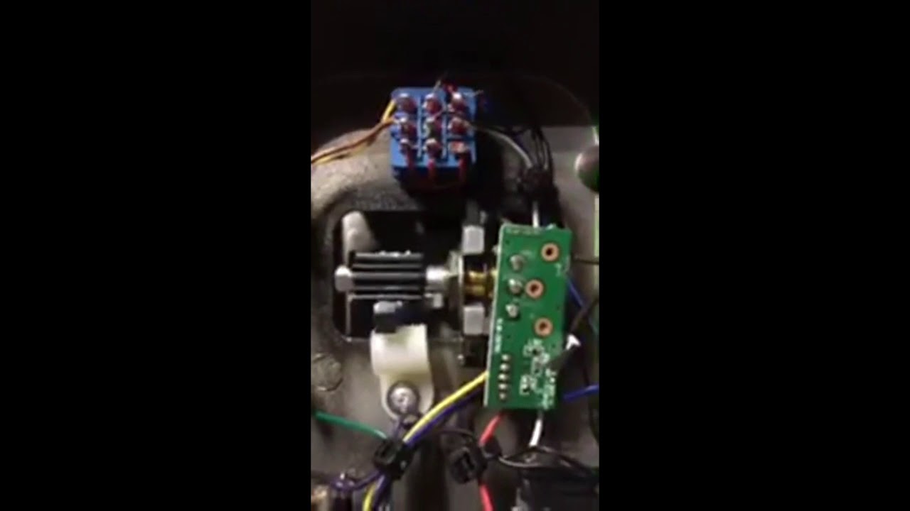 Vox V845 Wah Bypass and LED mods - YouTube